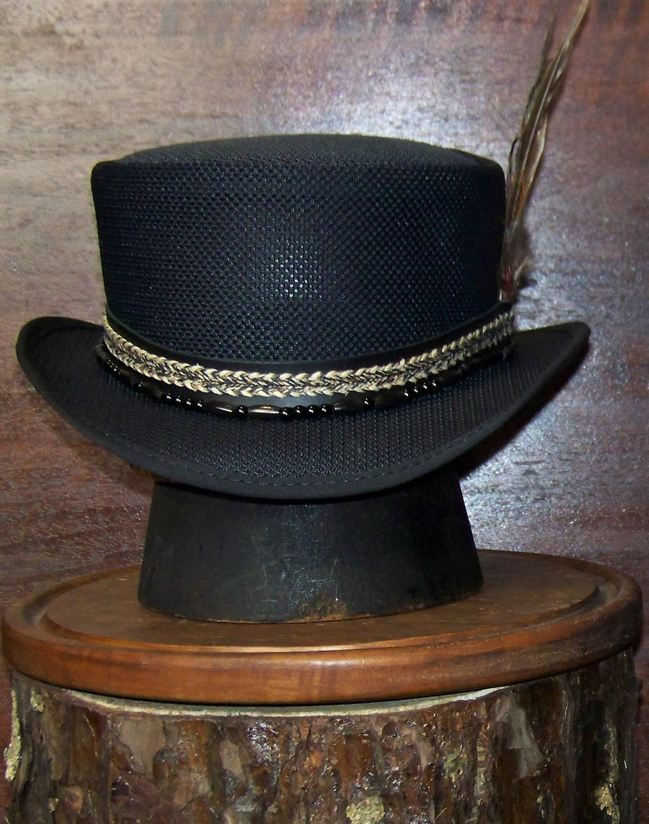 The Rogue Mesh Top Hat – Somewhat Vintage Hats
