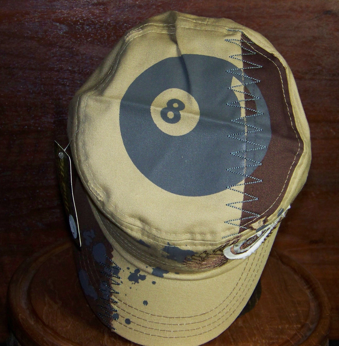 Pit Bull Camo 8 Ball Cadet Cap – Somewhat Vintage Hats
